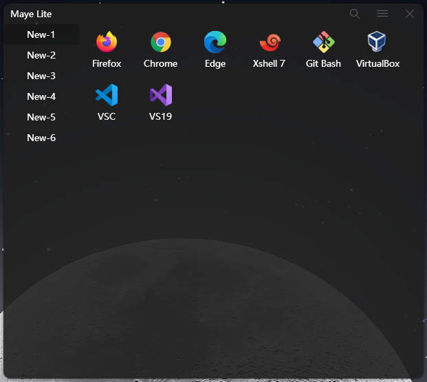 Maye Lite 一个更轻更简洁的快速启动工具 – N25H